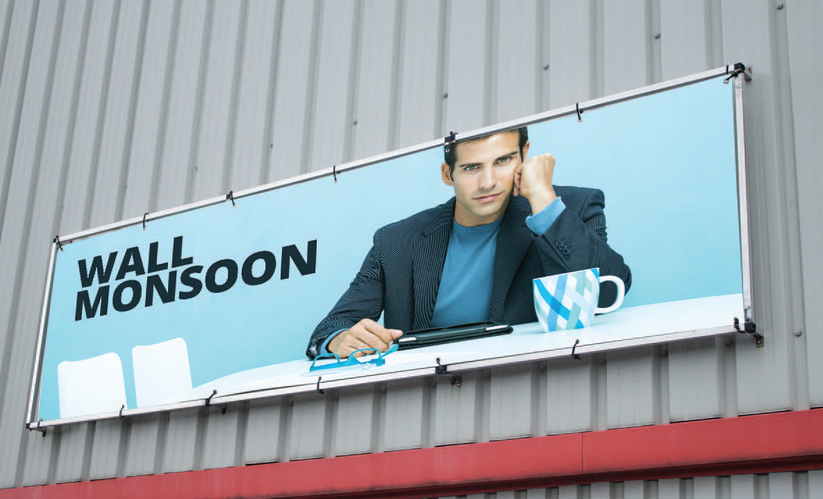 Monsoon Wall Frame – Semaphore Display